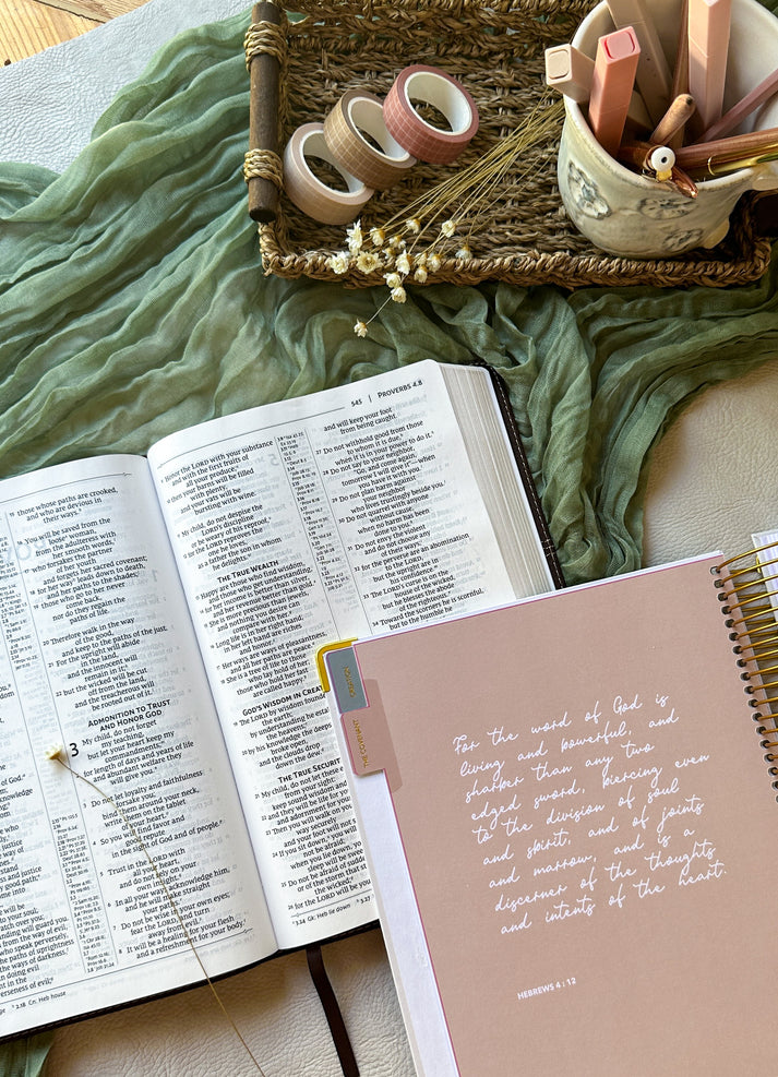 Cover to Cover Bible Journal – The Storehouse